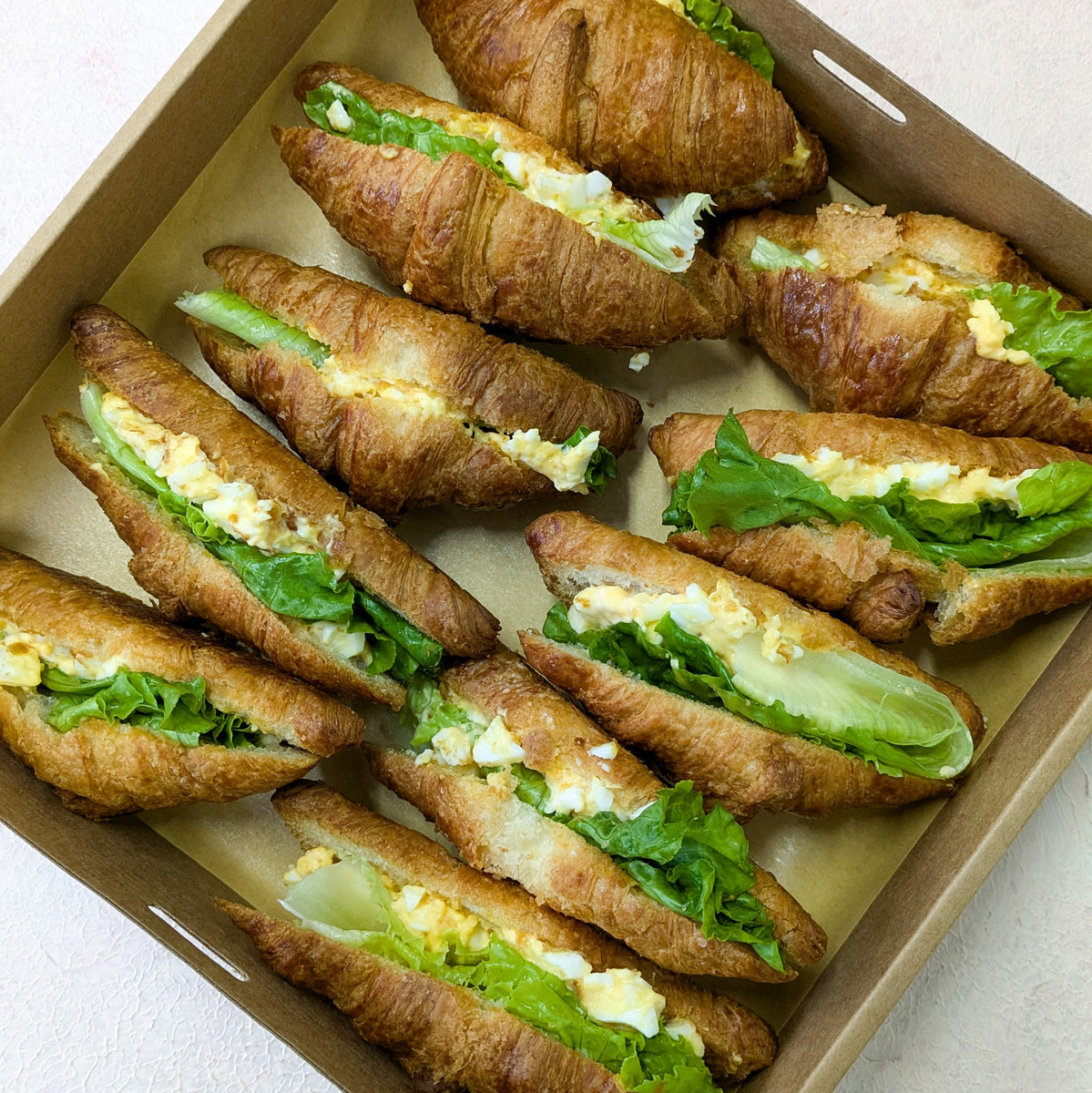 10 Mini Savory Croissants – Frenchie Toquee