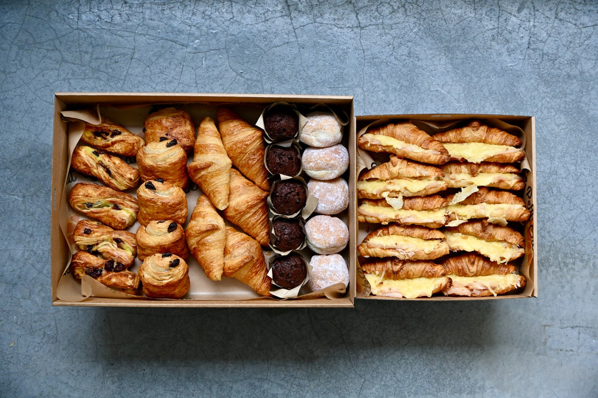 Pastries package for 10 pax (including savory croissants) – Frenchie Toquee