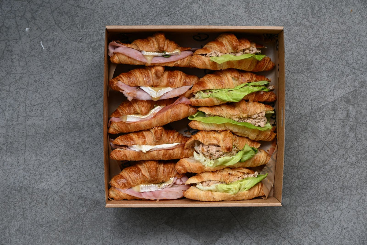 Custom Box of 10 Mini Savory Croissants – Frenchie Toquee