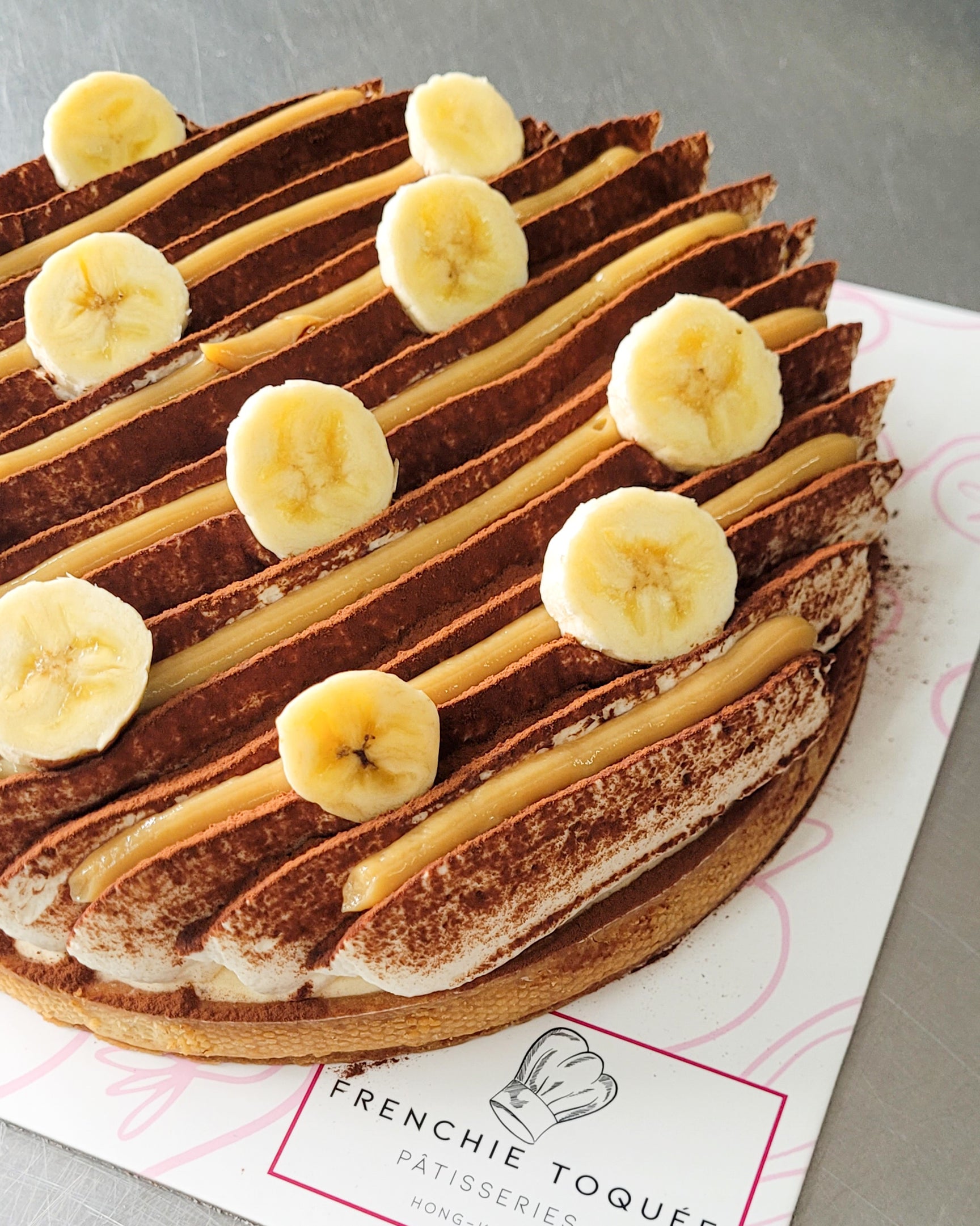 Banoffee Tart – Frenchie Toquee